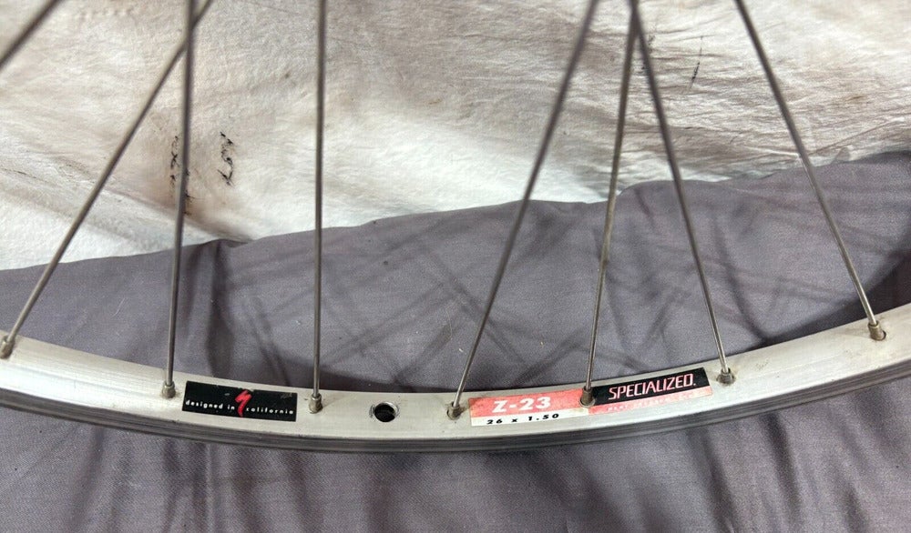 Specialized Z-23 7-Spd 32-Spoke Aluminum 26" Mtn Bike Wheelset Shimano ...