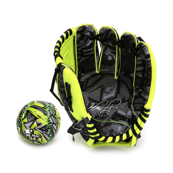 New Big Papi's Signature ORTIZ34 25" T-Ball Bat with -10 Drop, 9" Glove ...