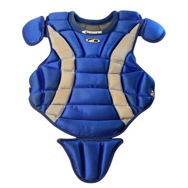 Used Champro CHEST PROTECTOR Catchers Chest Protector Royal Blue ...
