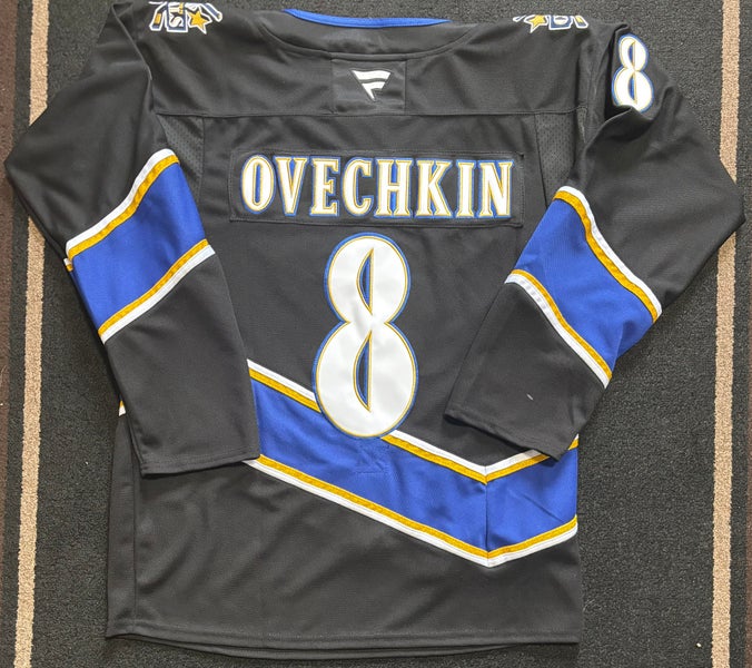 Alexander Ovechkin Black Reverse Retro Washington Capitals Jersey ...