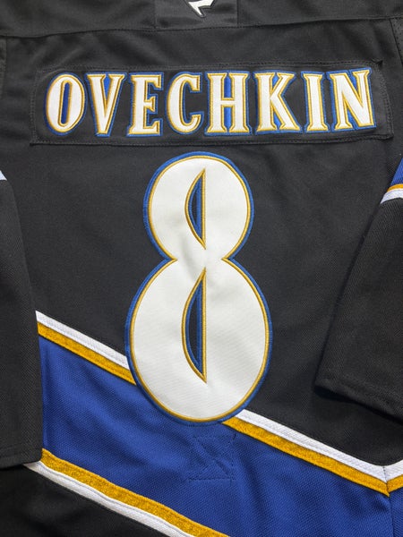 Alexander Ovechkin Black Reverse Retro Washington Capitals Jersey ...