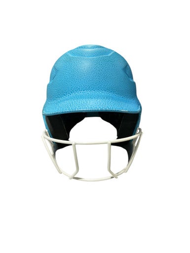 Used Rawlings BABY BLUE HELMET W/MASK Batting Helmet w/Mask Carolina ...