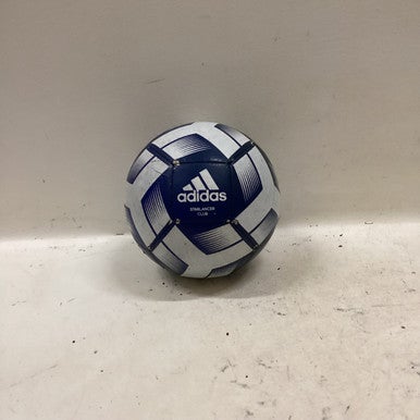 Used Adidas STARLANCER CLUB All Size Soccer Ball Navy Blue 4 11725 ...