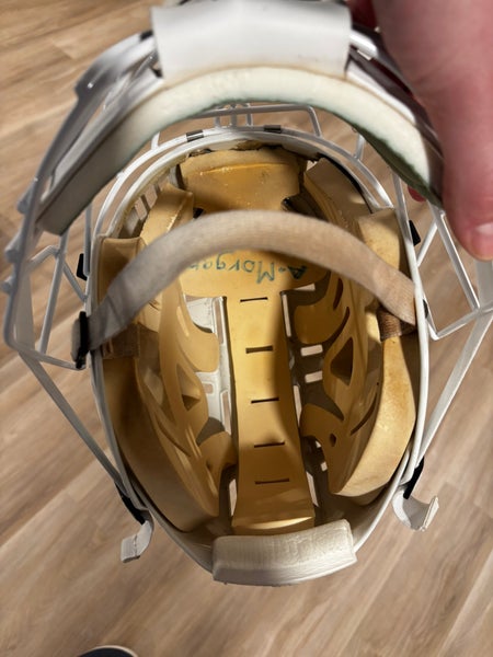 Vintage Goalie CCM HT1 helmet with HM30 Cooper Replica Cage Mask Combo ...