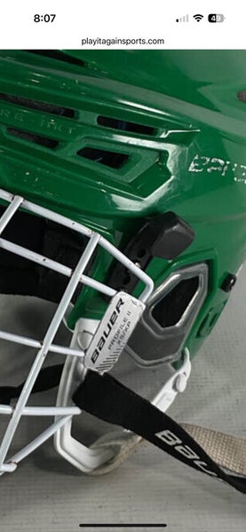 Used Bauer HELMET FULL CAGE Helmet Cage Combo Green XS 11834-S000028068 ...