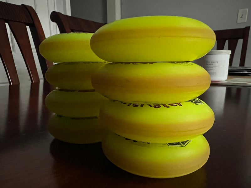 Rink Rat Trickster Inline Hockey Wheels 76mm (4) and 80mm (4) Roller ...