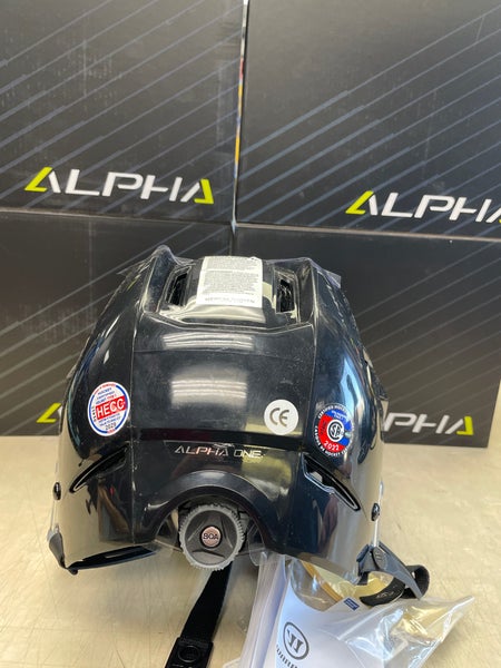 New Warrior Alpha One Helmet | Medium Black | SidelineSwap | Buy and ...