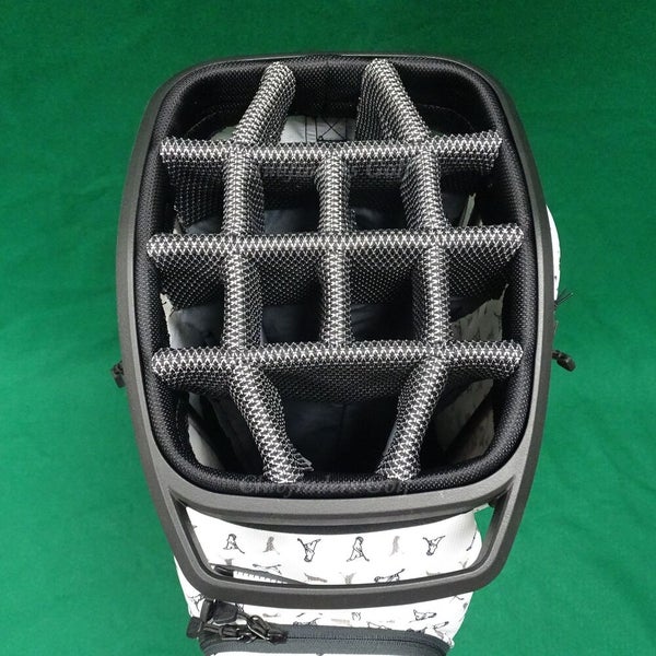 NEW Ping Pioneer Traverse Dancing Mr Ping Golf Cart Bag w/ Raincover ...