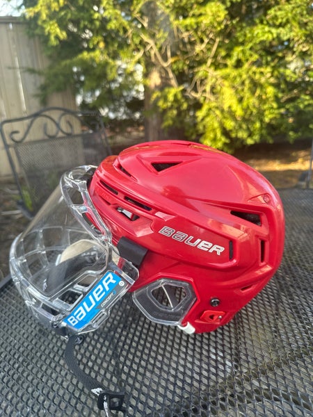 New Boston University Hockey helmet | SidelineSwap | Buy and Sell on ...