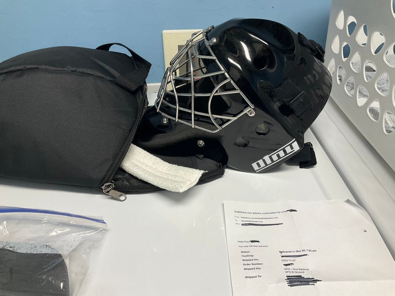 OTNY X1eco Elite certified goalie mask | SidelineSwap | Buy and Sell on ...