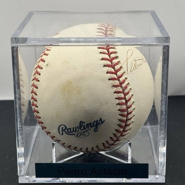 Pedro Astacio MLB Official Game League Baseball IP Autographed Signed ...