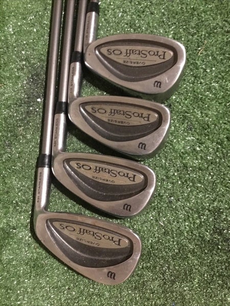 Wilson ProStaff OS Oversize Irons Set (3-PW) Regular UST MMT Graphite ...