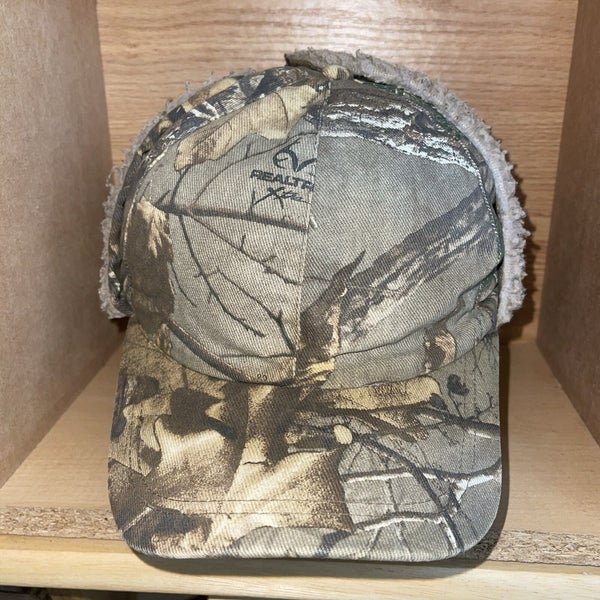 RealTree Xtra Sherpa Fur Lined Ear Flap Strap Camo Hunting Hat Cap ...