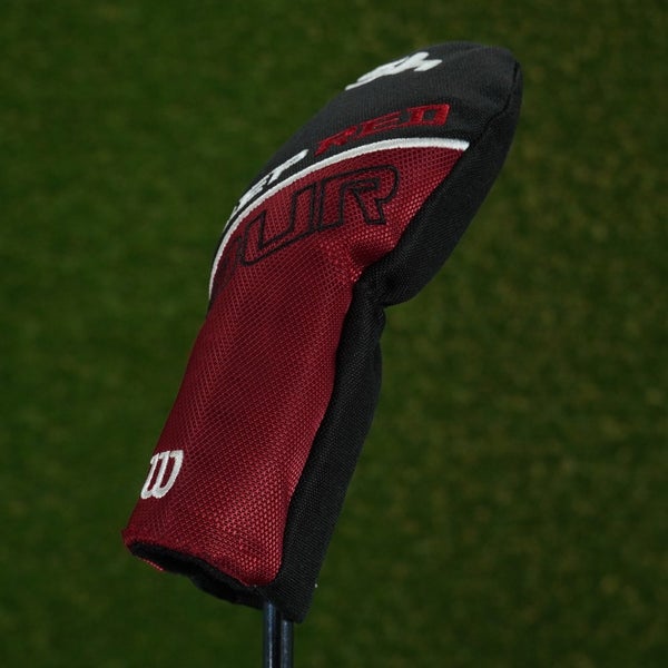 WILSON DEEP RED TOUR 5 5H HYBRID HEADCOVER RED / BLACK ~ NICE ...