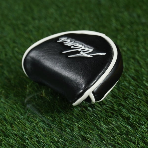 ADAMS MALLET PUTTER HEADCOVER CLOSURE BLACK / WHITE ~ L@@K ...