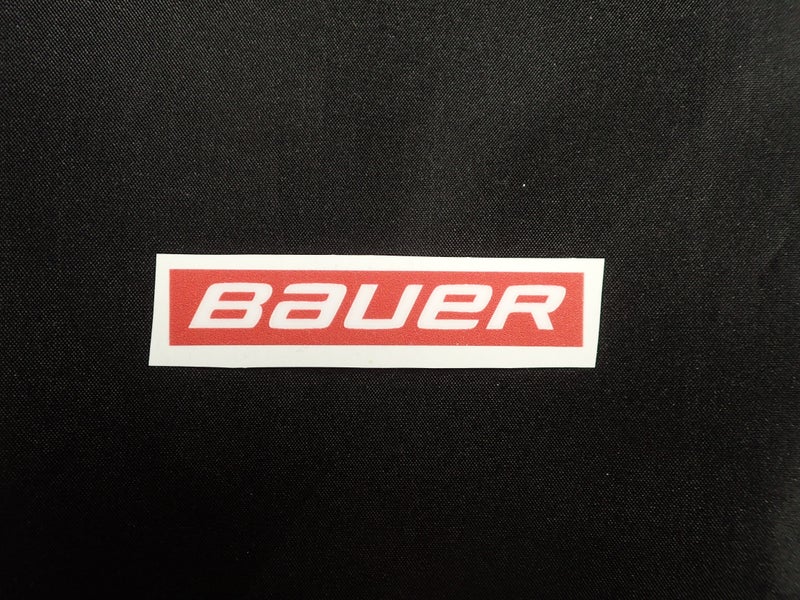 Bauer Pro Stock Decal Sticker for front logo of helmet - Multiple ...