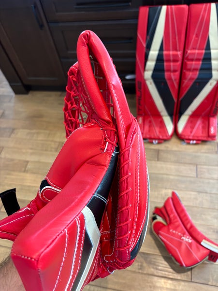 Brand New Pro Stock 34+3 True Catalyst PX5 Pro Goalie Pads & Gloves Set ...