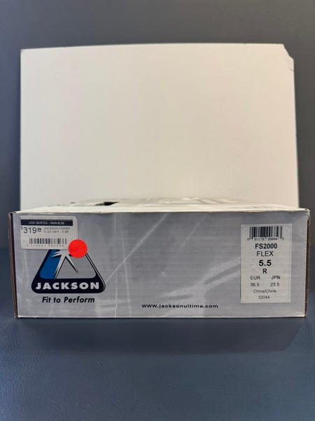 Jackson Ultima FLEX Figure Skates - FS2000 size Adult 5.5B WHT ...