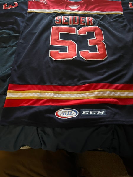 CCM Moritz Seider Grand Rapids Griffins Jersey | SidelineSwap | Buy and ...