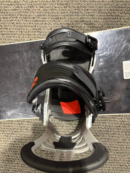 Men's GNU Carbon High Beam 156cm Snowboard | XL Union Contact Pro ...