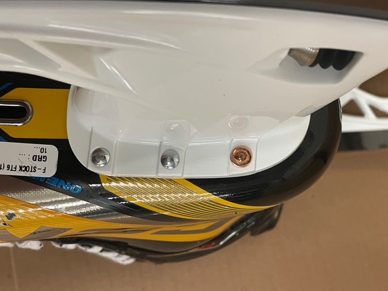 CCM Jetspeed FT6 Pro Stock Hockey Skates - Size 10 Tapered Fit Yellow ...