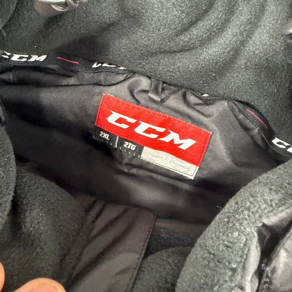 New Black CCM Mens Team Winter Jacket | Senior XXL | #888600282749 ...