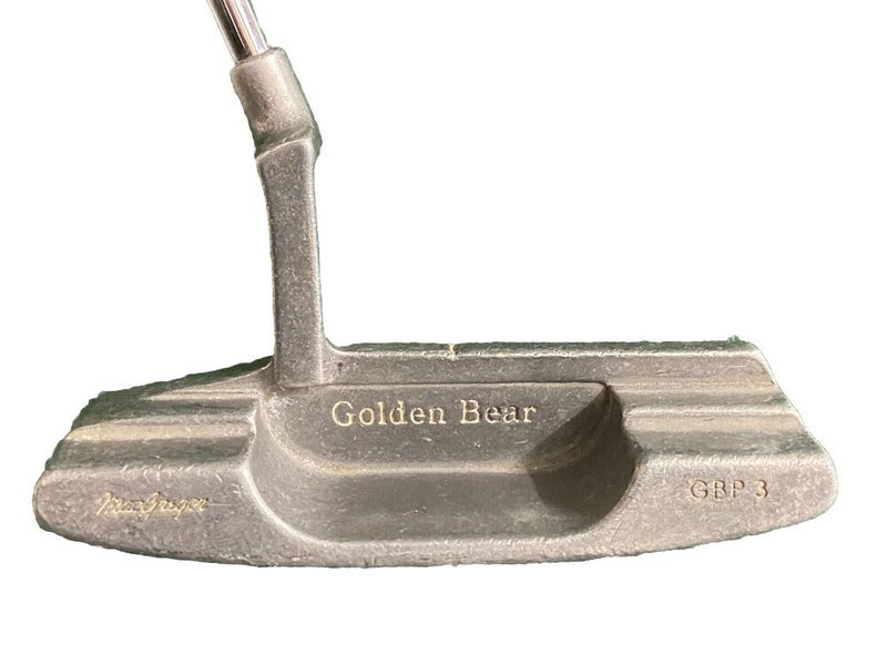 MacGregor Golden Bear GBP 3 Putter Large Head 6" RH Steel 35" Factory ...