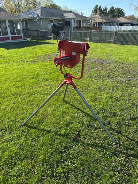 (New) Heater Pro Pitching Machine (Fastballs, Sliders, And Curveballs ...