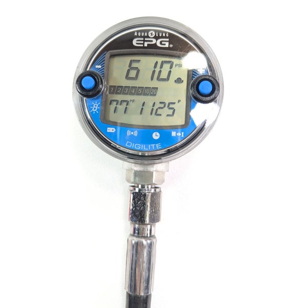 Aqua Lung EPG Electronic Pressure Gauge SPG Scuba Dive Digital ...