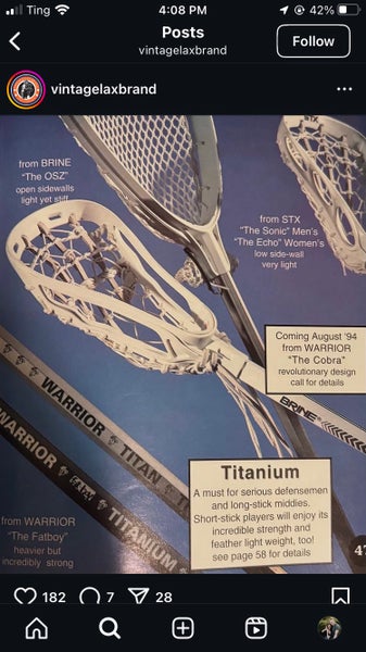 Warrior Revo TI And 1st Gen Titan | SidelineSwap | Buy and Sell on ...