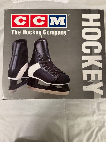New w/Box Vintage CCM Pro 110 Senior Men's Ice Hockey Skates 8D w/Blade ...