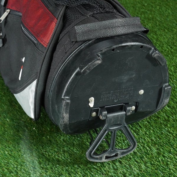 MAXFLI STAND BAG 7 WAY DIVIDERS GOLF CARRY BAG, BLACK / RED ~ L@@K!! | SidelineSwap | Buy and ...