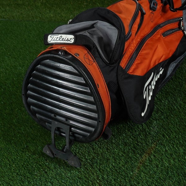 TITLEIST STAND BAG EZ STRAP SYSTEM 6 WAY DIVIDERS GOLF CARRY, BLACK ...