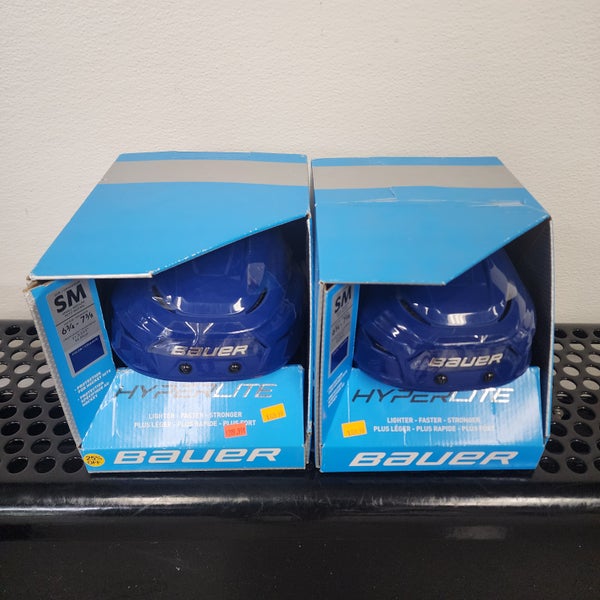 Bauer Hyperlite Helmet - Royal Blue Small/Medium (New) | SidelineSwap ...