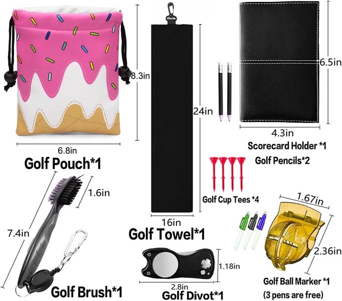 Ice Cream Golf Pouch– Bold, Stylish & Built for the Green ...