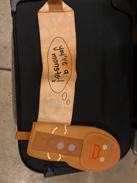 Absolutely Ridiculous JR Sliding Mitt - Gingerbread Man Design ...