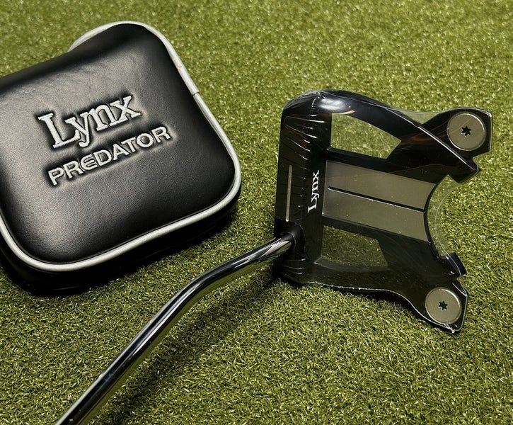 Lynx Predator #4 Mallet Putter Right Hand 35" Inch Oversize Grip w ...