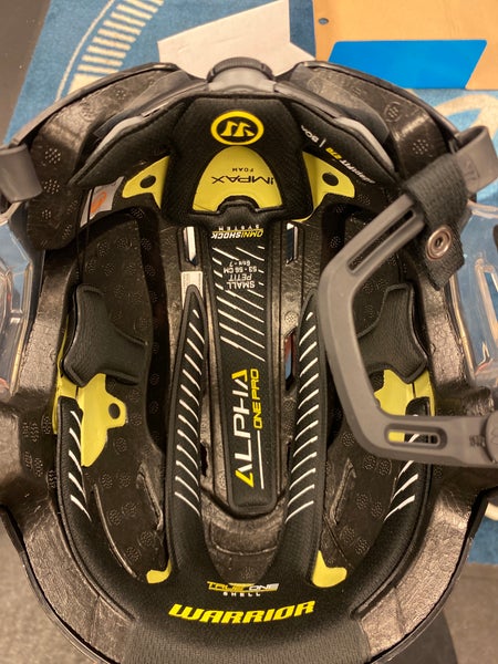 New Warrior Alpha One Pro Black Small Helmet | SidelineSwap | Buy and ...