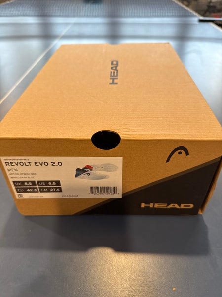 HEAD Revolt Evo 2.0, M 9.5 (W 10.5) Tennis Shoes (New) | SidelineSwap ...