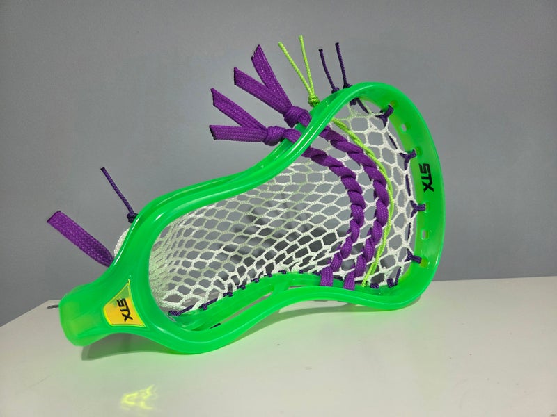 MIDFIELDER POCKET: New STX Stallion 1K Prism Slime Any Custom Stringing ...