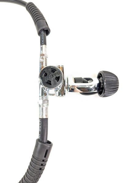 Dacor Quantum Yoke 1st & 2nd Stage Regulator Set Scuba Dive + Inflator ...