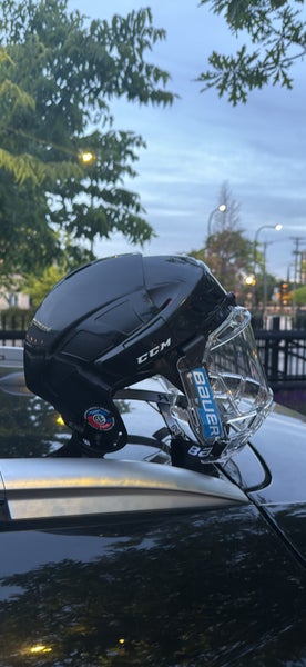 Large CCM Helmet With Bauer Face Shield (New) | SidelineSwap | Buy and ...