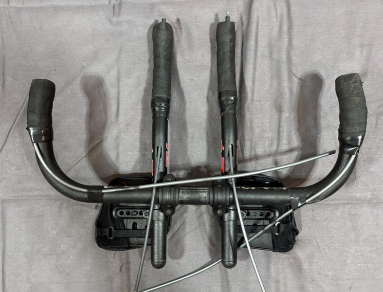 Cervelo 40cm Aluminum Time Trial Handlebar Profile Design T2+ Clip-On ...