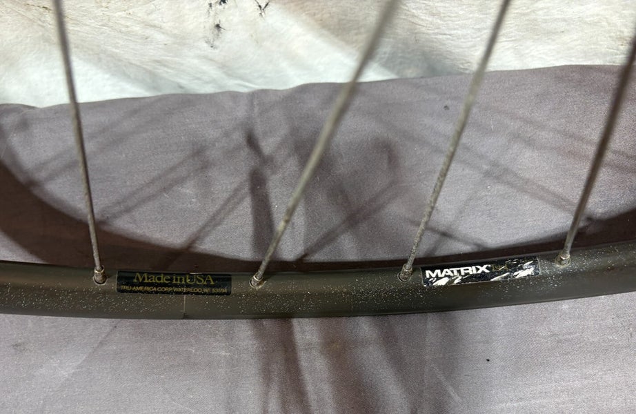 Vintage Trek Matrix IsoC 7-Spd 32-Spoke Aluminum 700C Rear Wheel ...