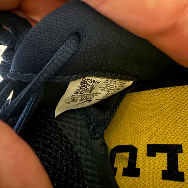 MICHIGAN Jordan PE Vapor Edge Speed Football Cleat | SidelineSwap | Buy ...