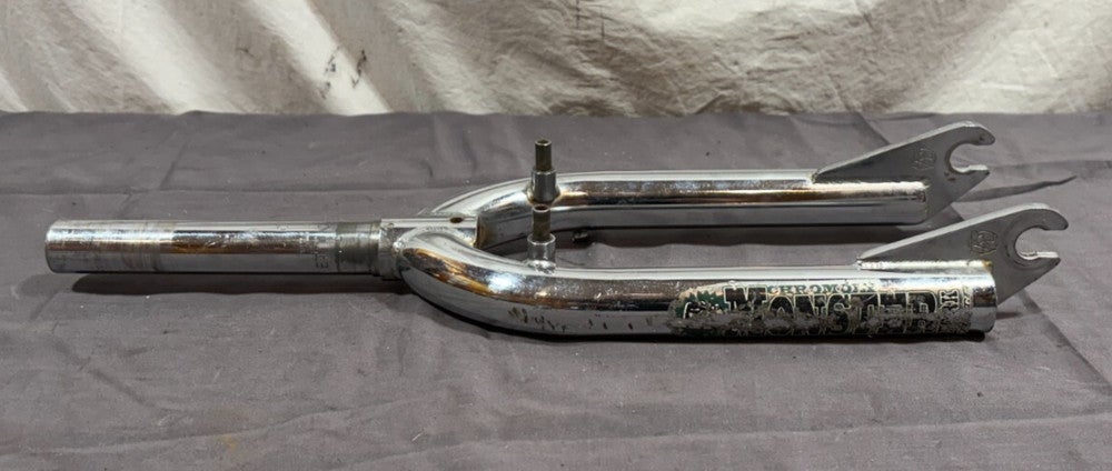 Vintage 1990s Redline Monster Fork Silver CrMo Mid-School BMX Fork for ...