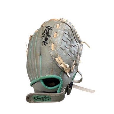 Used Rawlings PLAYERES SERIES BB/SB Glove RH Throw Teal 11" 11760 ...