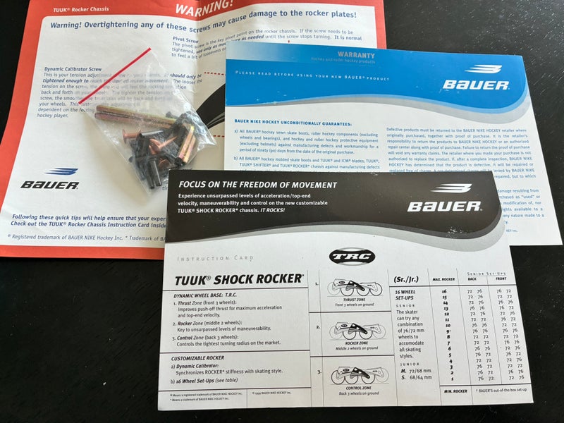Bauer Tuuk Rocker Chassis | SidelineSwap | Buy and Sell on SidelineSwap
