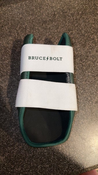 Bruce Bolt White/green Chrome Series Elbow Guard | SidelineSwap | Buy ...