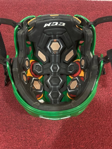 Medium CCM Tacks 710 Pro Stock (Used) Helmet Item#GC710M | SidelineSwap ...
